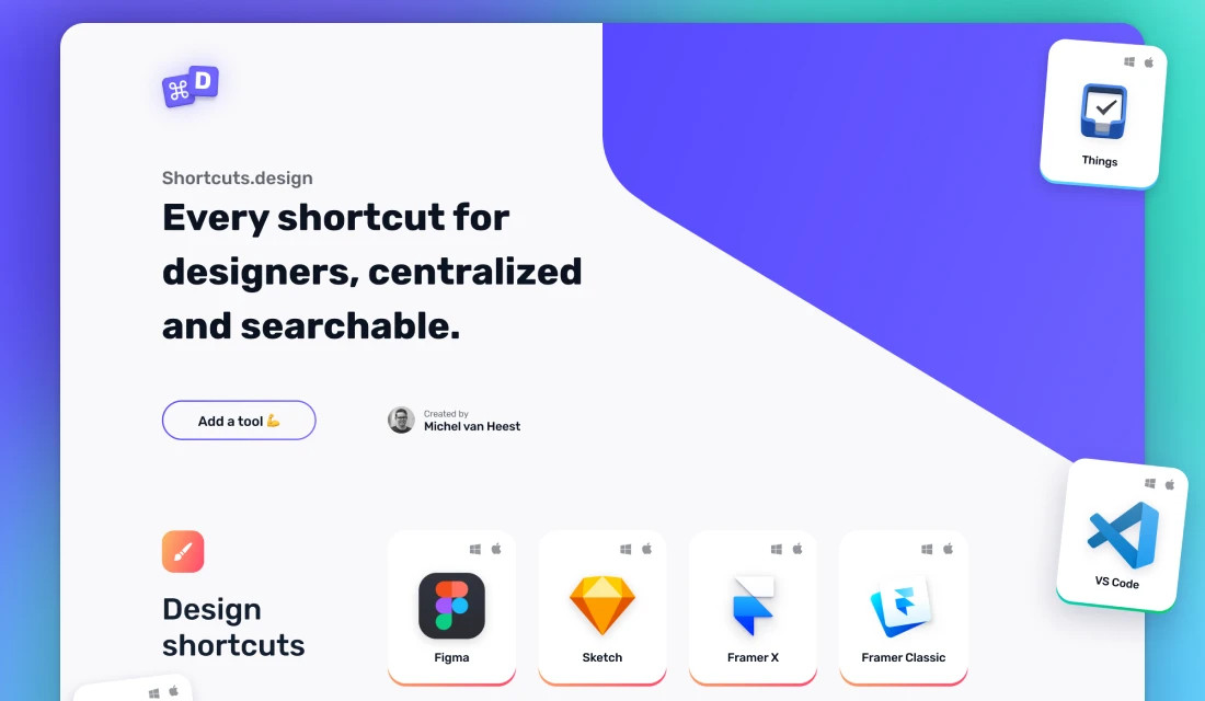 Shortcuts.design | Dezi Gallery